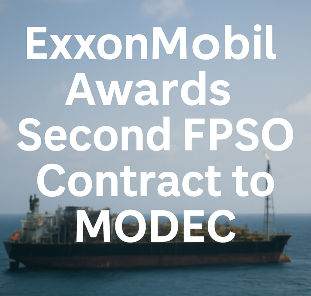 Another Milestone in Guyana’s Oil Story: ExxonMobil Awards MODEC a ...